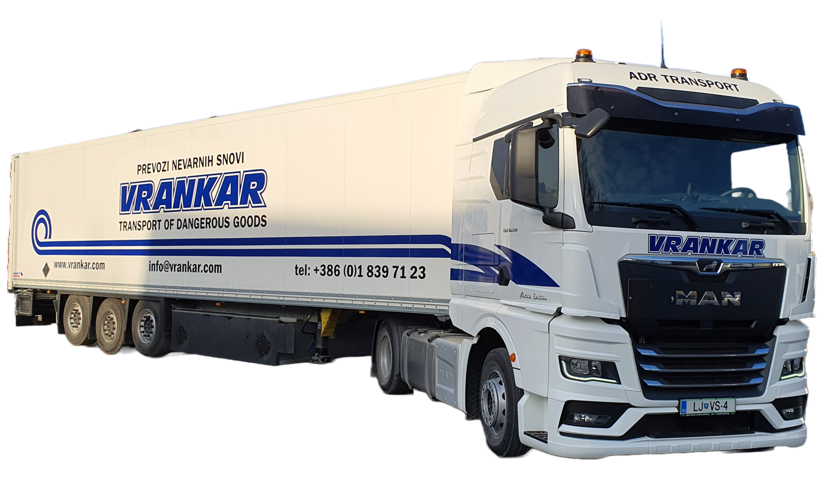 Vrankar d.o.o. - Prevozi nevarnih snovi | ADR